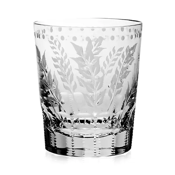 WILLIAM YEOWARD CRYSTAL Fern Tumbler Double Old-fashioned - No Color