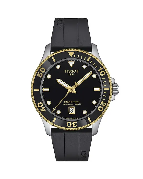 TISSOT Seastar 1000 40mm Watch - Black