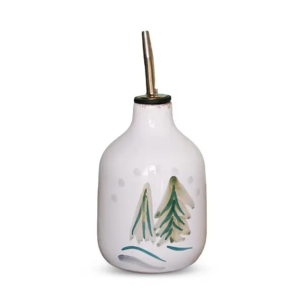 LA GABBIANELLA Cortina Oil Jar, Winter Trees - No Color