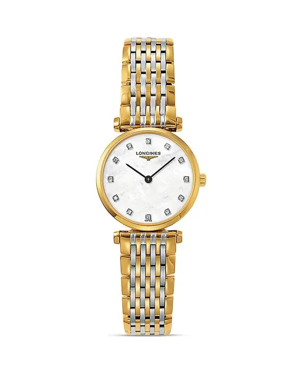 LONGINES La Grande Classique Watch - White/gold