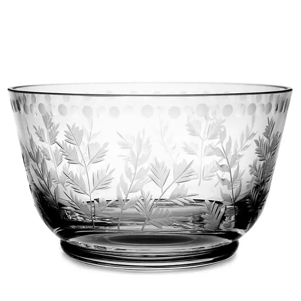 WILLIAM YEOWARD CRYSTAL Fern Berry Bowl, 5 - No Color