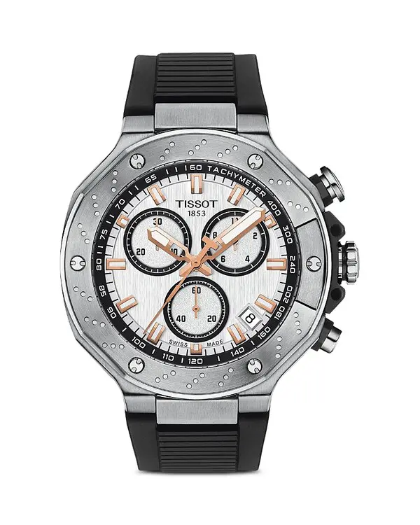 TISSOT T-race Chronograph 45mm - Silver/black