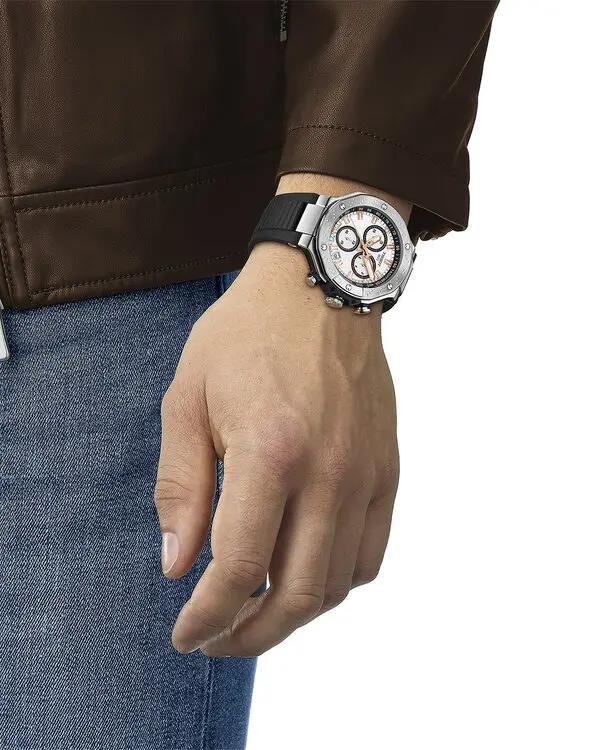 TISSOT T-race Chronograph 45mm - Silver/black