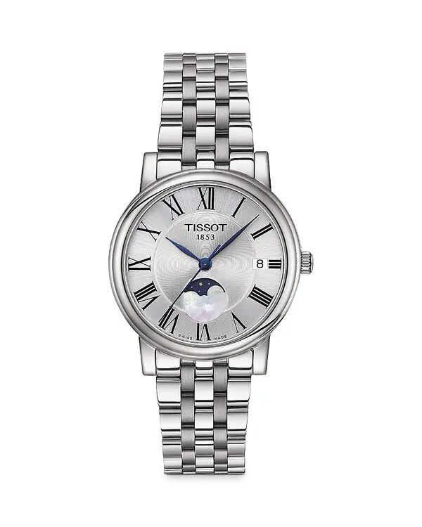 TISSOT Carson 32mm Watch - Silver/silver