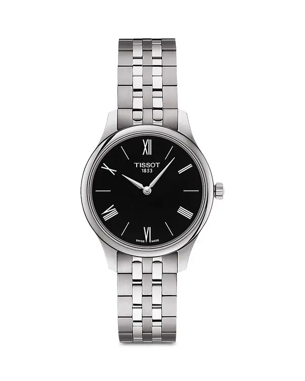 TISSOT Tradition 31mm Watch - Black/silver