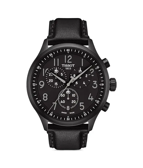 TISSOT Vintage Xl Chronograph 45mm - Black/black