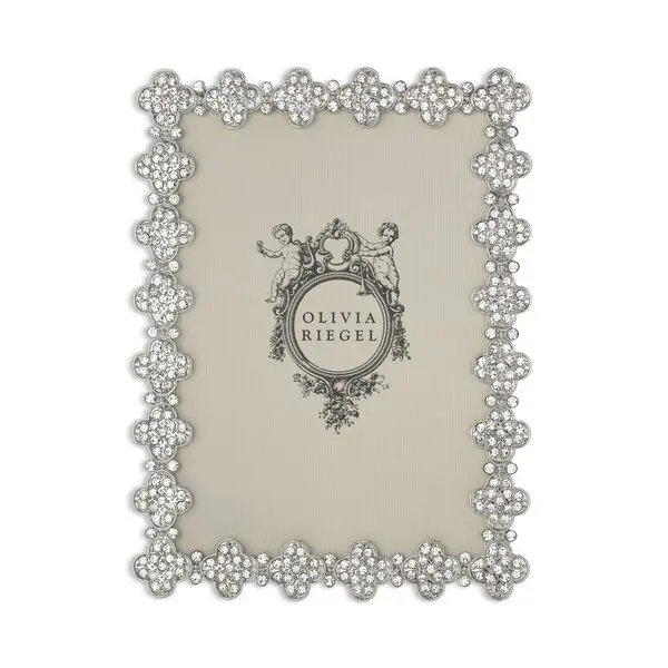 OLIVIA RIEGEL Pave Clover 5 X 7 Frame