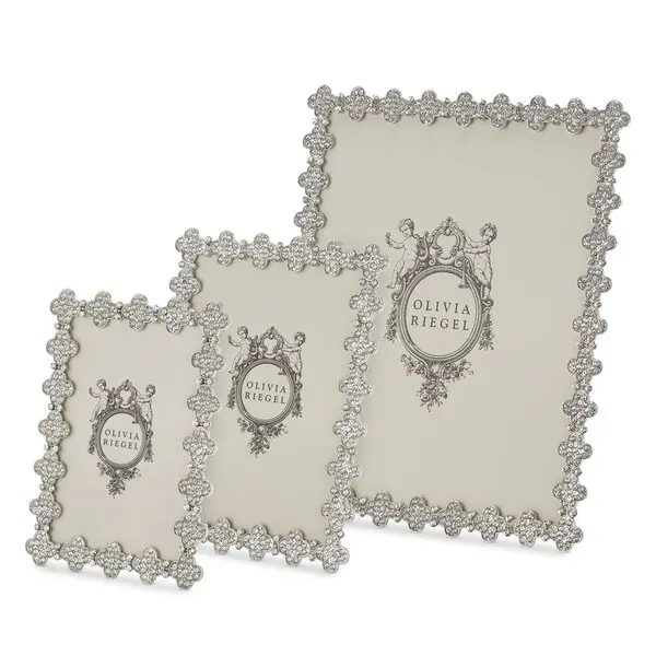 OLIVIA RIEGEL Pave Clover 5 X 7 Frame