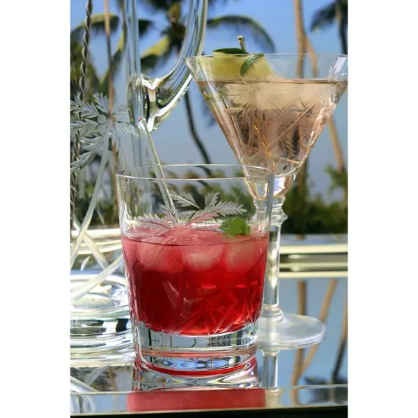 WILLIAM YEOWARD CRYSTAL William Yeoward Palmyra Double Old-fashioned Glass