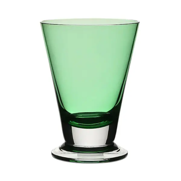 WILLIAM YEOWARD CRYSTAL Country Fanny Old Fashion Glass - Apple Green