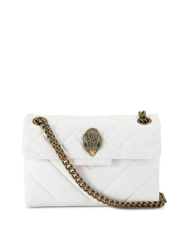 Kurt Geiger Mini Kensington Crossbody - White