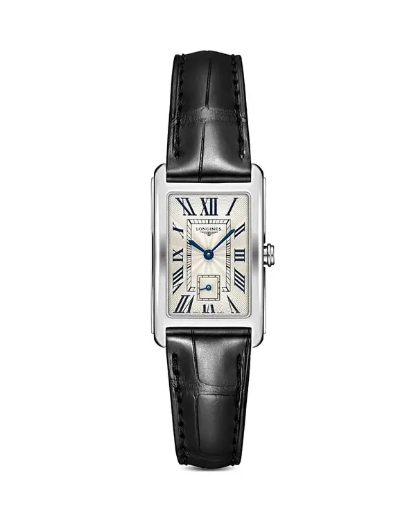 LONGINES Dolce Vita Watch, 23mm X 37mm - White/black