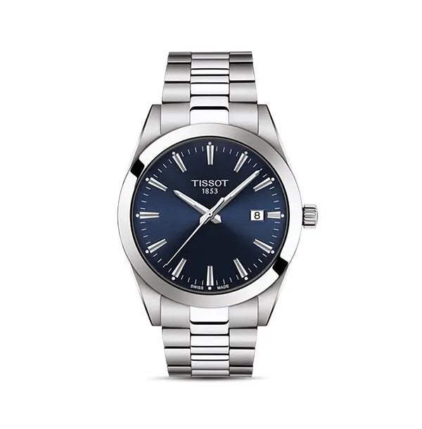 TISSOT Gentleman 40mm Watch - Blue/silver