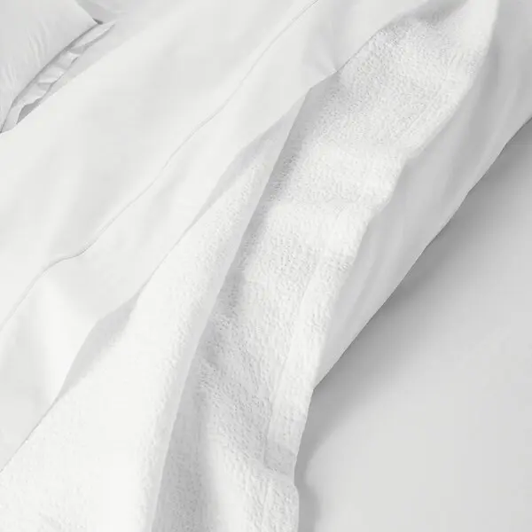 MATOUK Bergamo Pillow Case, King Pair - Silver