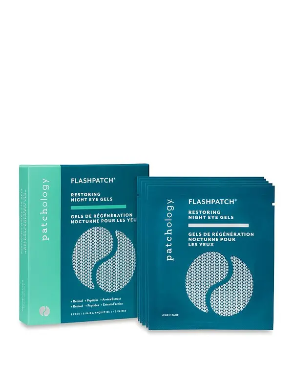 PATCHOLOGY Flashpatch Restoring Night Eye Gels, 5 Pairs - No Color
