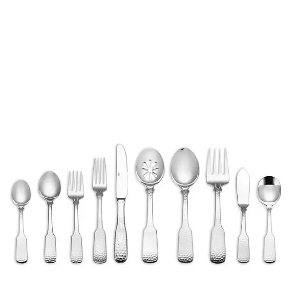TOWLE Hammersmith 45 Piece Flatware Set - Silver