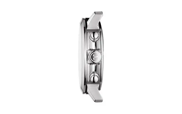 TISSOT Chronograph Watch 43mm - Blue/silver