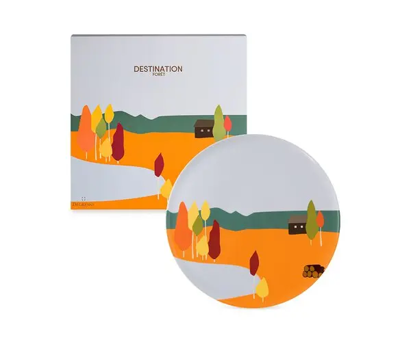 DEGRENNE PARIS Destination Foret Round Pie Dish