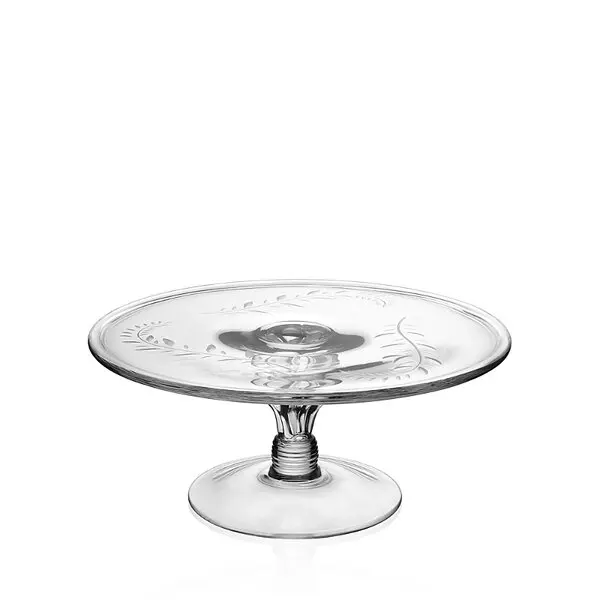WILLIAM YEOWARD CRYSTAL Country Jasmine Cake Stand - No Color