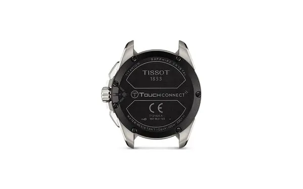 TISSOT T-touch Connect Solar Smart Watch, 47.5mm - Black