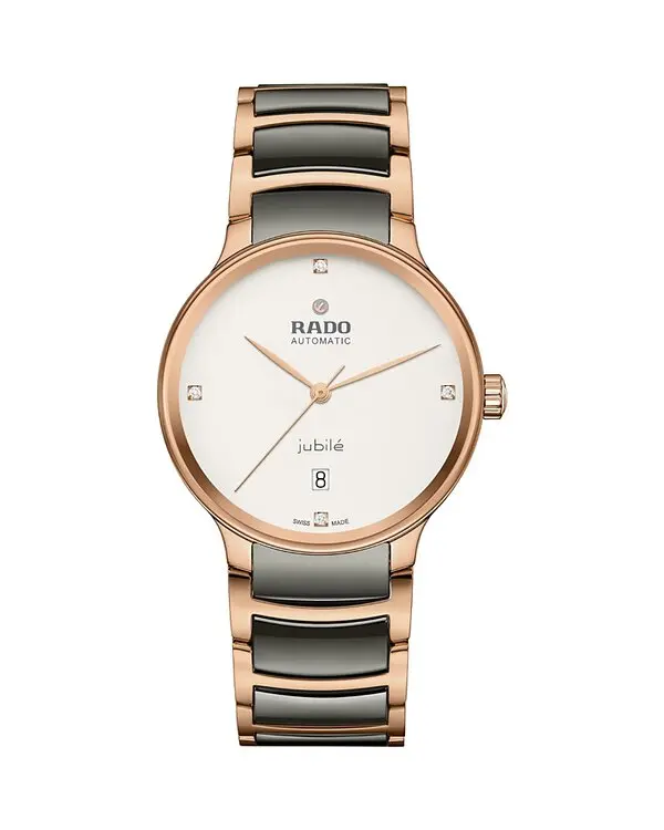 RADO Centrix Automatic Watch 39.5mm - White/gray