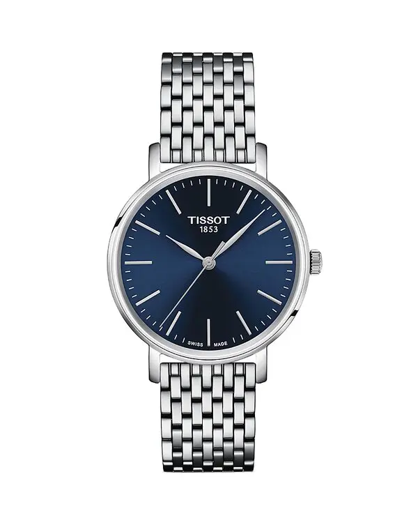 TISSOT Everytime Desire Watch, 34mm - Blue/silver