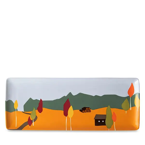 DEGRENNE PARIS Destination Foret Rectangular Shared Plate - Multi