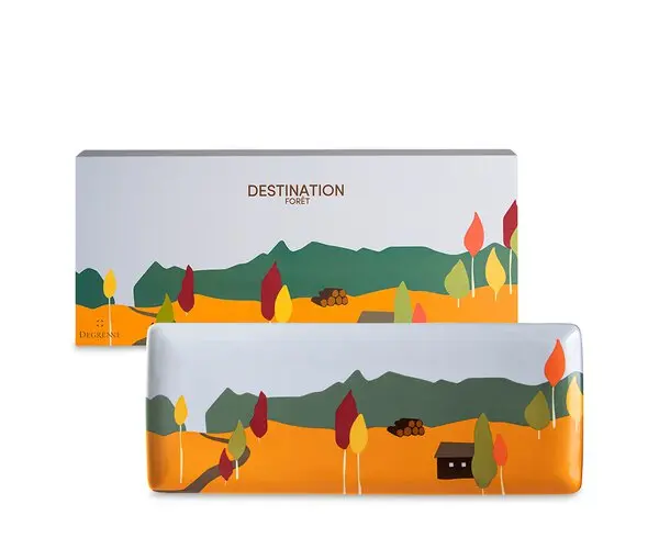 DEGRENNE PARIS Destination Foret Rectangular Shared Plate