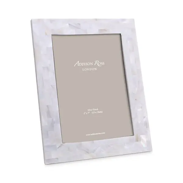 ADDISON ROSS Fresh Water Mother-of-pearl Frame, 4 X 6 - White