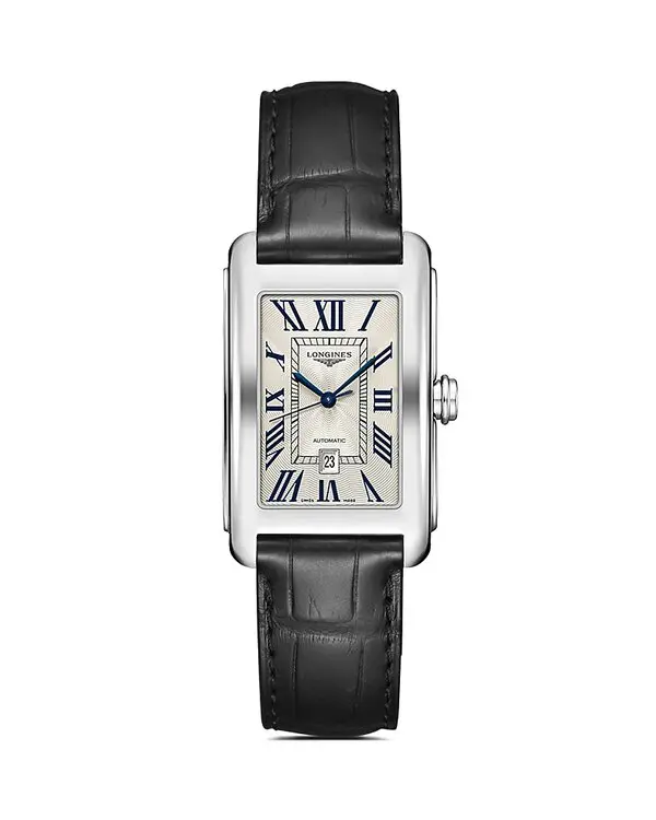 LONGINES Dolce Vita 27x43mm Watch - Ivory/black