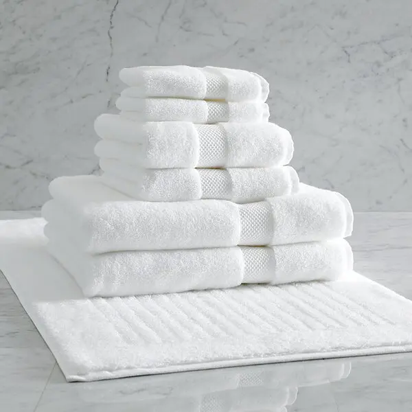 MATOUK Regent Bath Towel Set - White