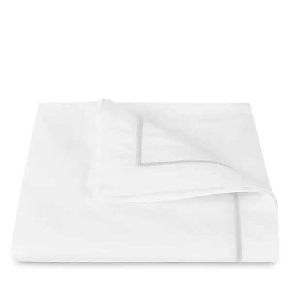MATOUK Bergamo Duvet Cover, Full/queen - Silver