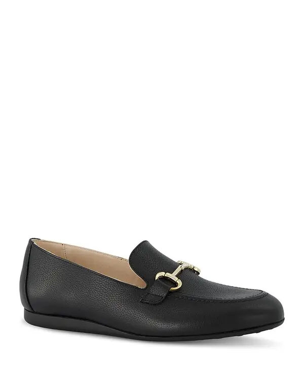 LANCOME Bethany Leather Flats - Black Leather