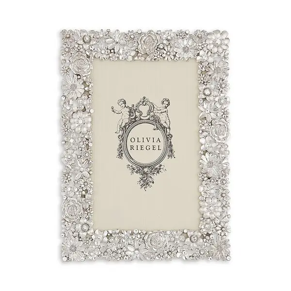 OLIVIA RIEGEL Everleigh Frame 4 X 6 - Silver