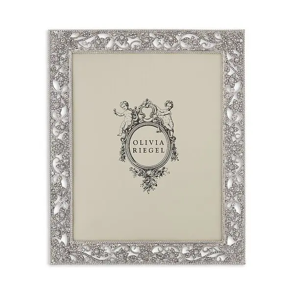 OLIVIA RIEGEL Flora Frame, 8 X 10 - Silver
