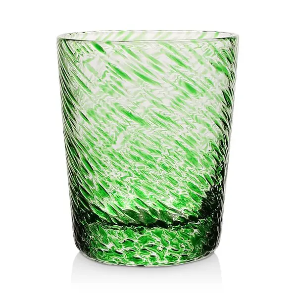 WILLIAM YEOWARD CRYSTAL Vanessa Old Fashioned Glass - Green