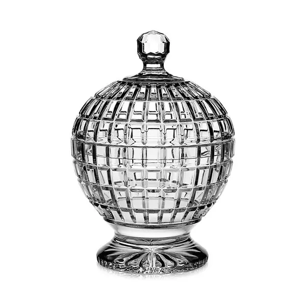 WILLIAM YEOWARD CRYSTAL Eugenie Covered Centerpiece, 12 - Clear