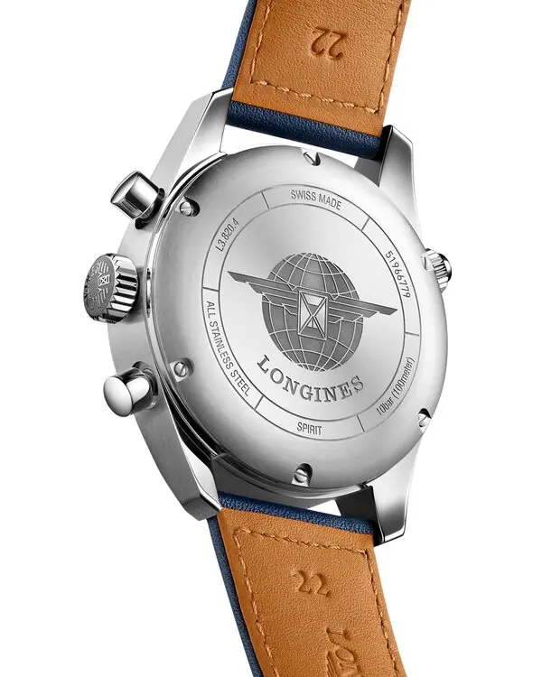 LONGINES Spirit Chronograph 42mm Watch - Blue