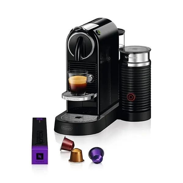 NESPRESSO Citiz & Milk Coffee & Espresso Machine De'longhi - Black