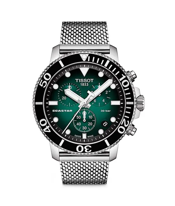 TISSOT Seastar 1000 Chronograph 45.5mm - Green