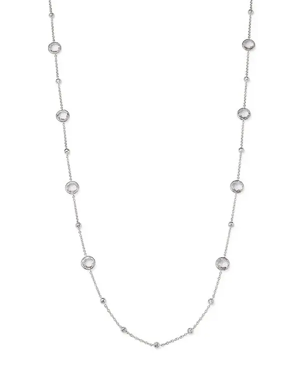 Ippolita Sterling Rock Candy Clear Quartz Lollipop Necklace - Silver