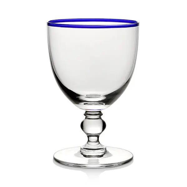 WILLIAM YEOWARD CRYSTAL Siena Water Glass - Blue