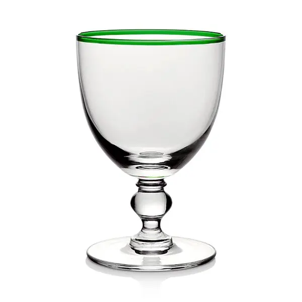 WILLIAM YEOWARD CRYSTAL Siena Water Glass - Green