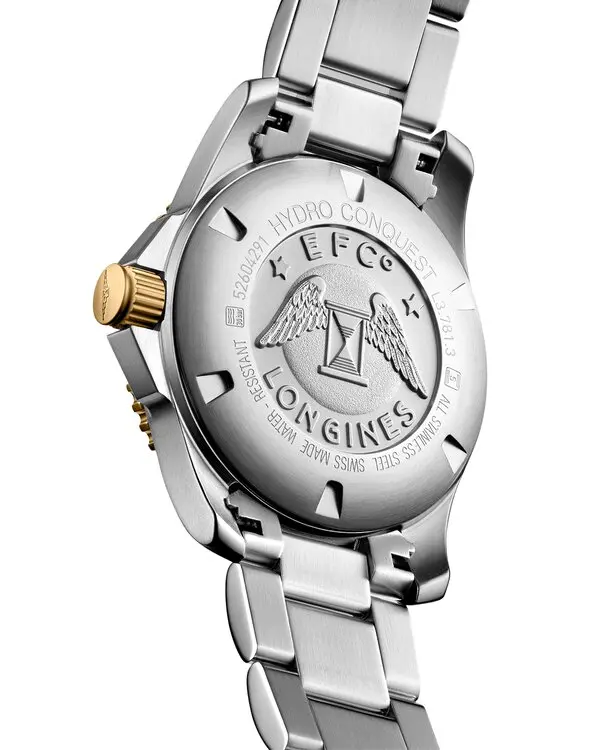 LONGINES Hydroconquest Stainless Steel 41mm Watch - Black