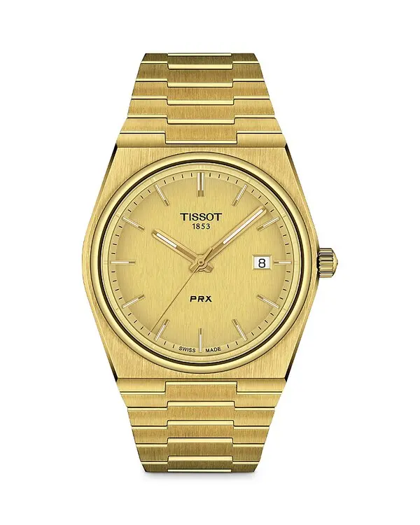 TISSOT Prx 40mm Watch - Gold