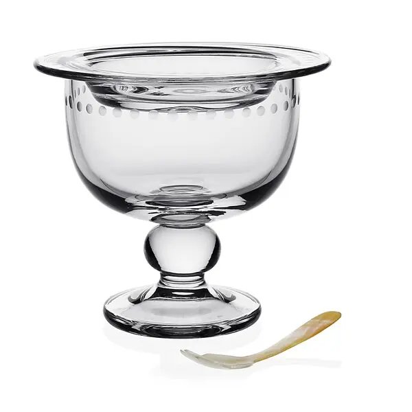WILLIAM YEOWARD CRYSTAL William Yeoward Katerina Caviar Server With Spoon - Clear