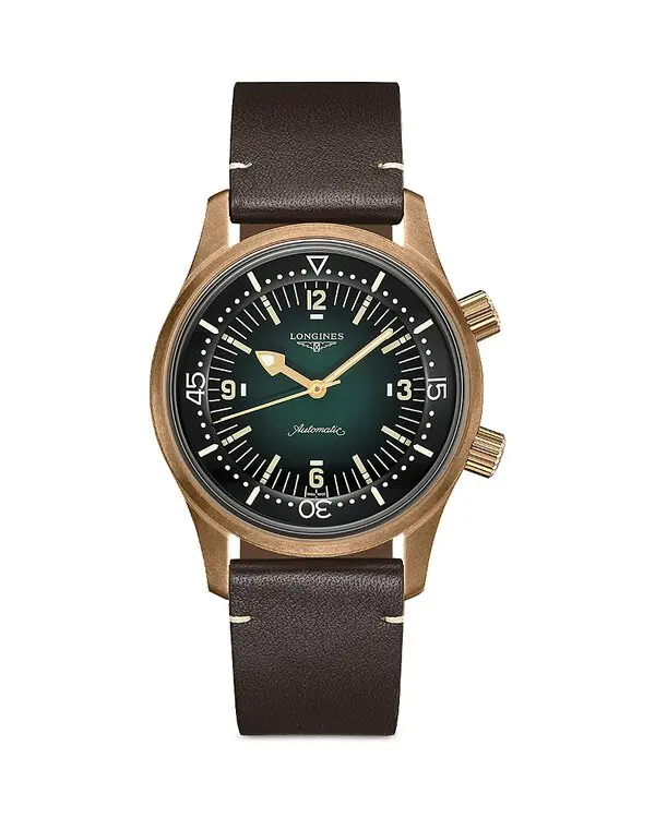 LONGINES Legend Diver 42mm - Green/brown