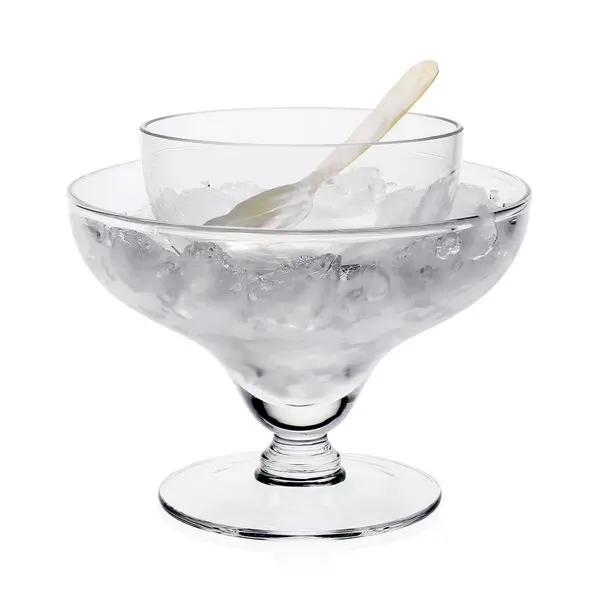 WILLIAM YEOWARD CRYSTAL William Yeoward Caspia Seafood & Caviar Server