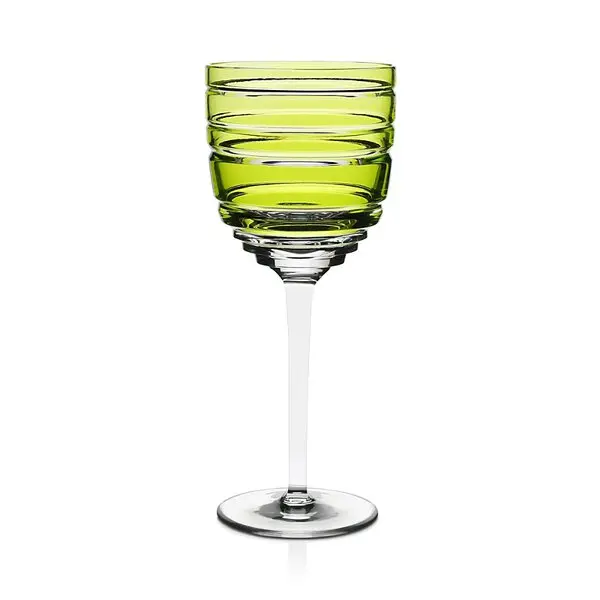 WILLIAM YEOWARD CRYSTAL Marina Goblet - Green