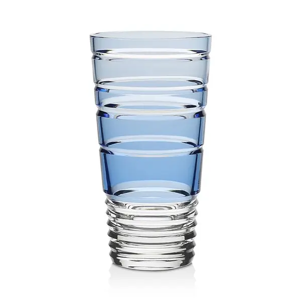 WILLIAM YEOWARD CRYSTAL Marina Highball Glass - Blue